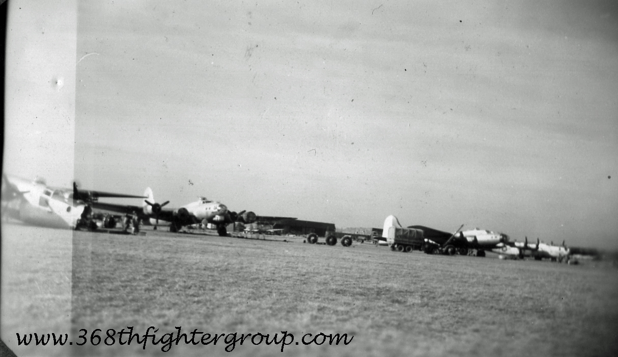 368th Fighter Group Airfields