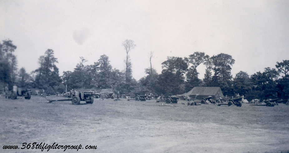368th Fighter Group Airfields