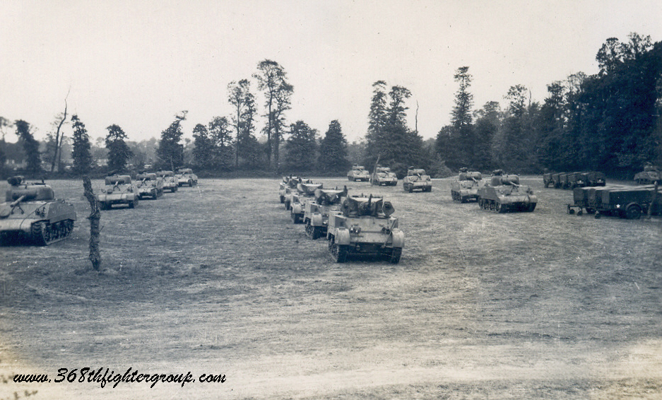 368th Fighter Group Airfields